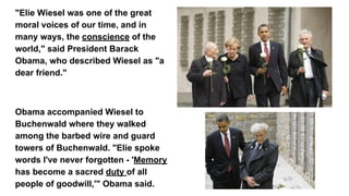 elie wiesel, nobel winning author of holocaust memoir night,- dies at ...