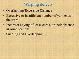Warping process | PDF