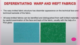 Warp knitting working process. | PPTX