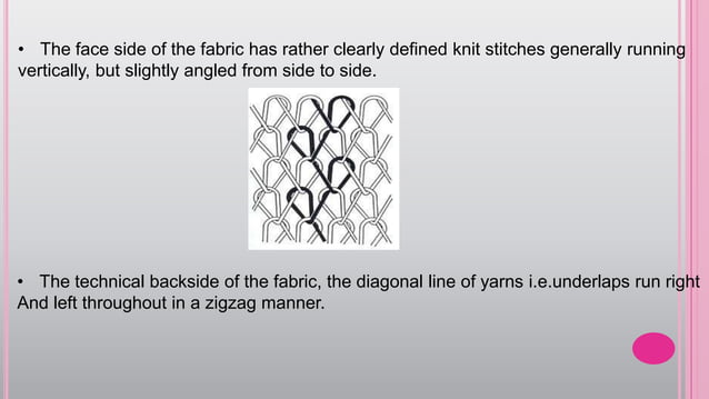 Warp knitting working process. | PPT