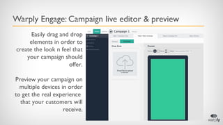 Approaching Customers on Mobile. Bonus: sneak peek of Warply Engage ...