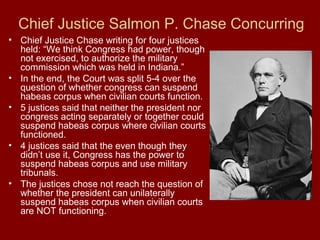 War Powers in Action: The American Civil War | PPT