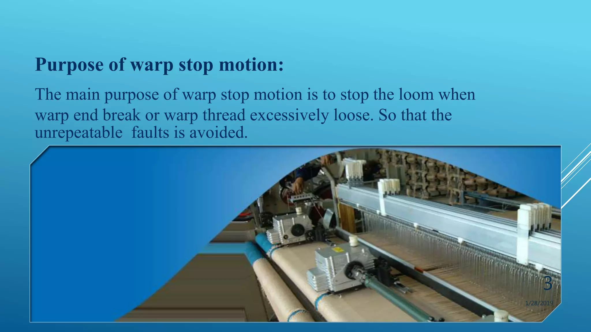 Warp stop motion | PPTX