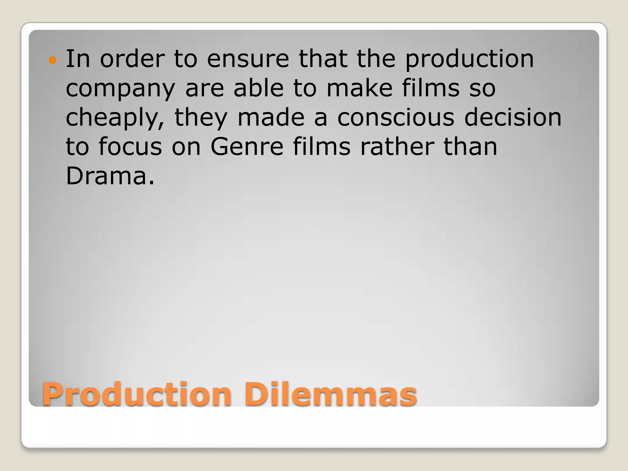 Warp x films | PPTX | Video Production | Content Production