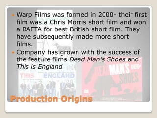 Warp x films | PPTX | Video Production | Content Production