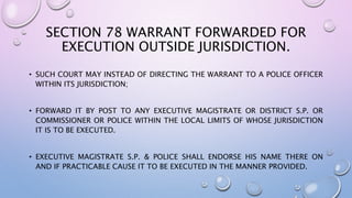 Warrant of arrest | PPTX