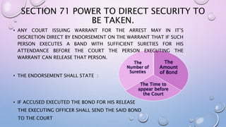 Warrant of arrest | PPTX