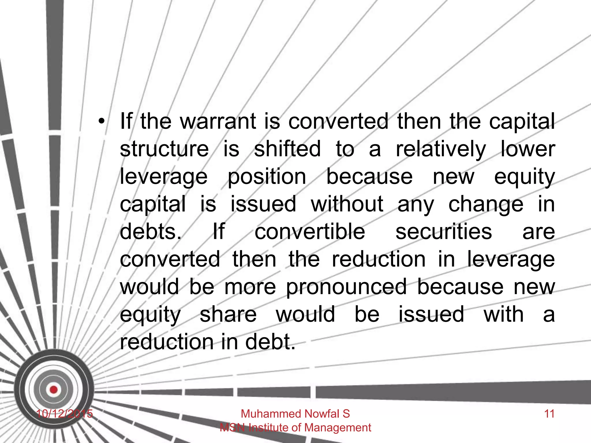 Warrant ppt | PPTX