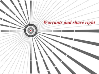 Warrant ppt | PPTX