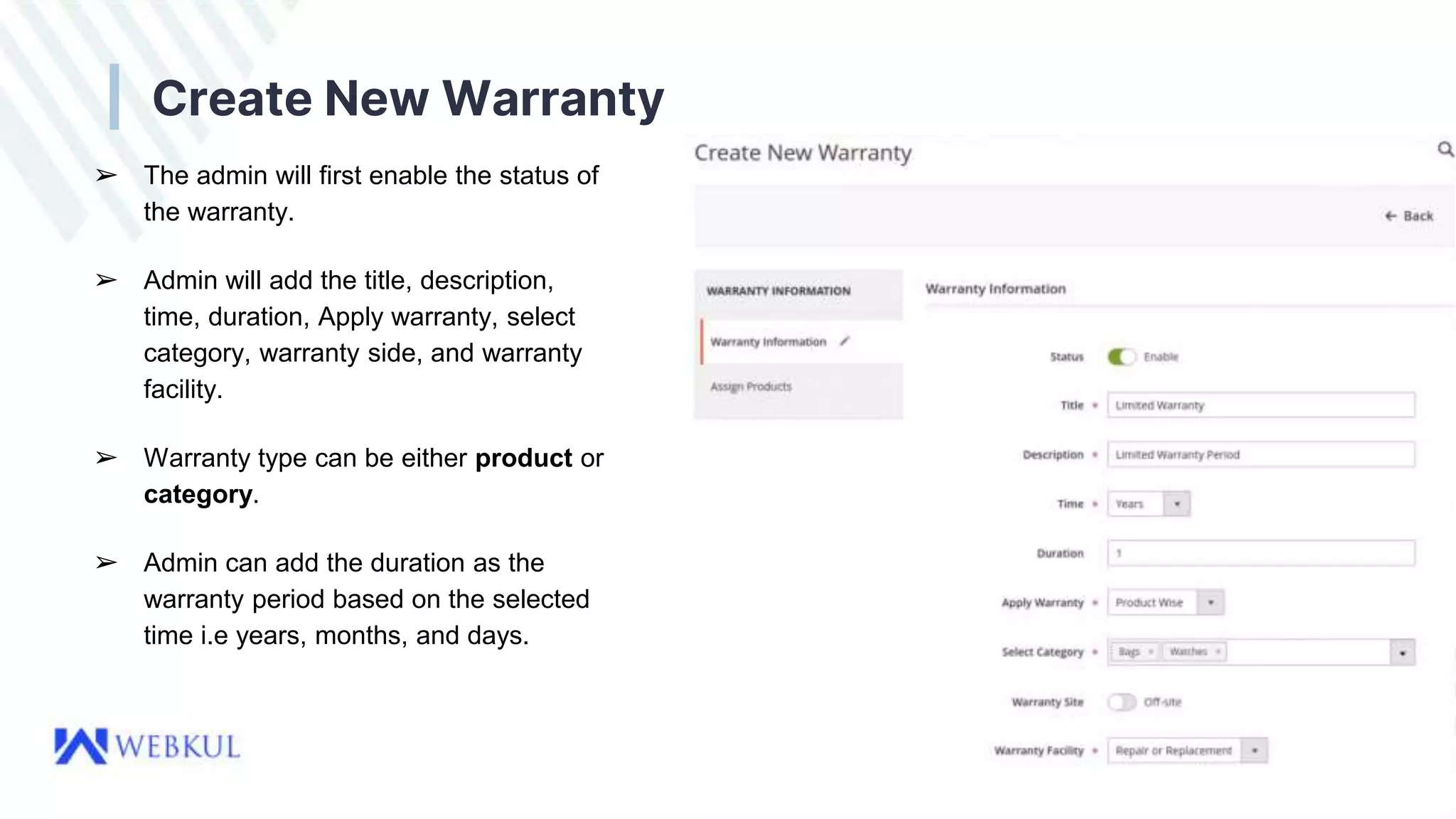 Warranty Management System for Magento 2 | PPT