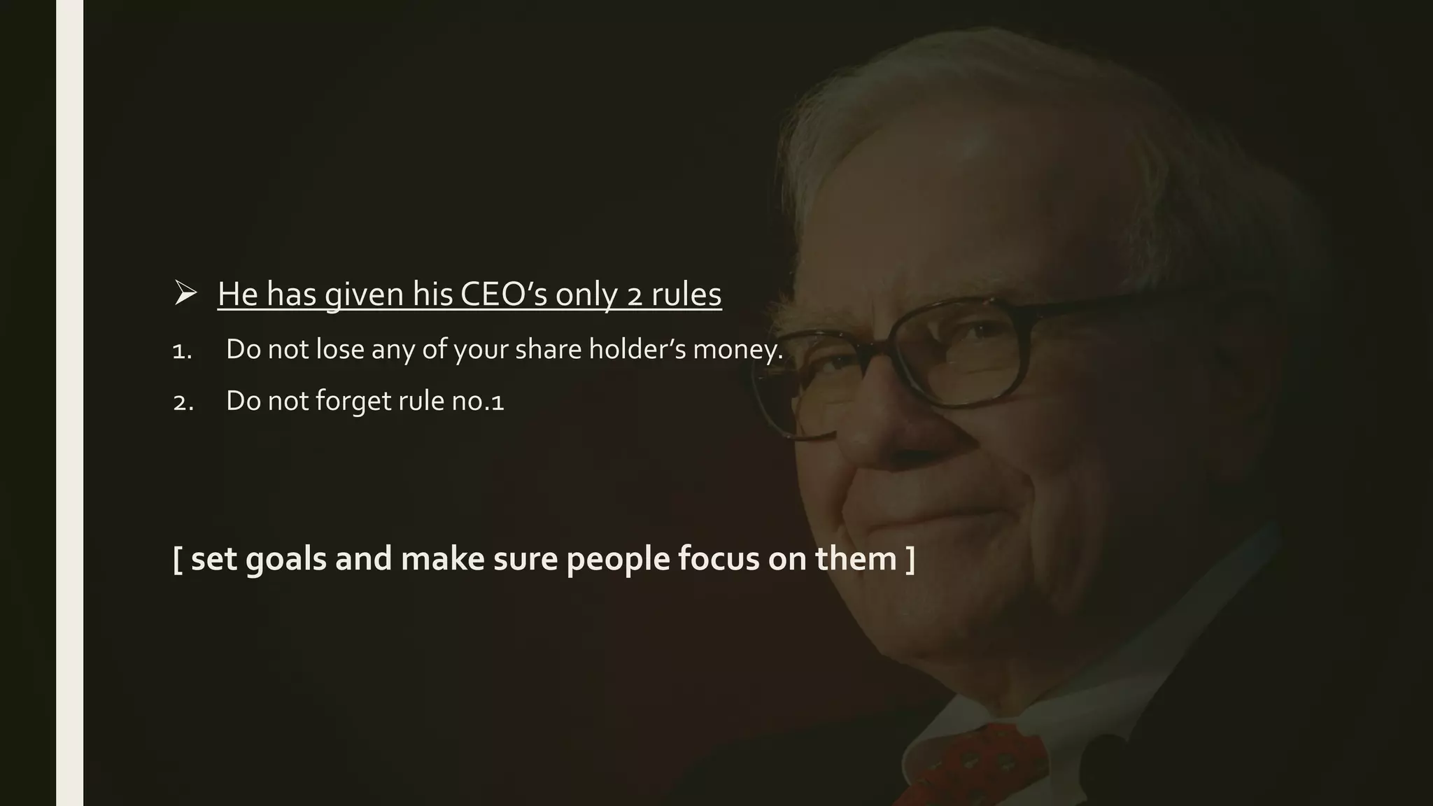 Warren Buffett -a short biography | PPT