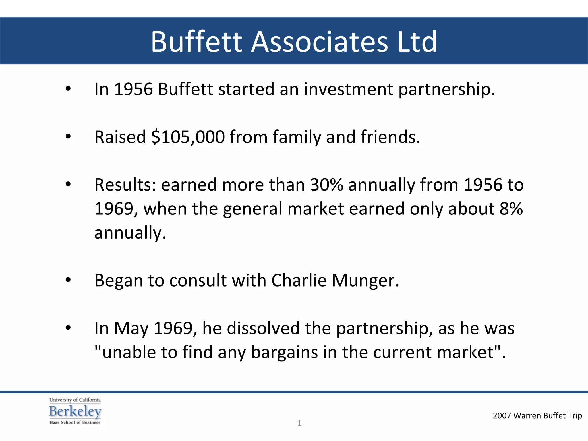 Warren Buffett Presentation | PPT