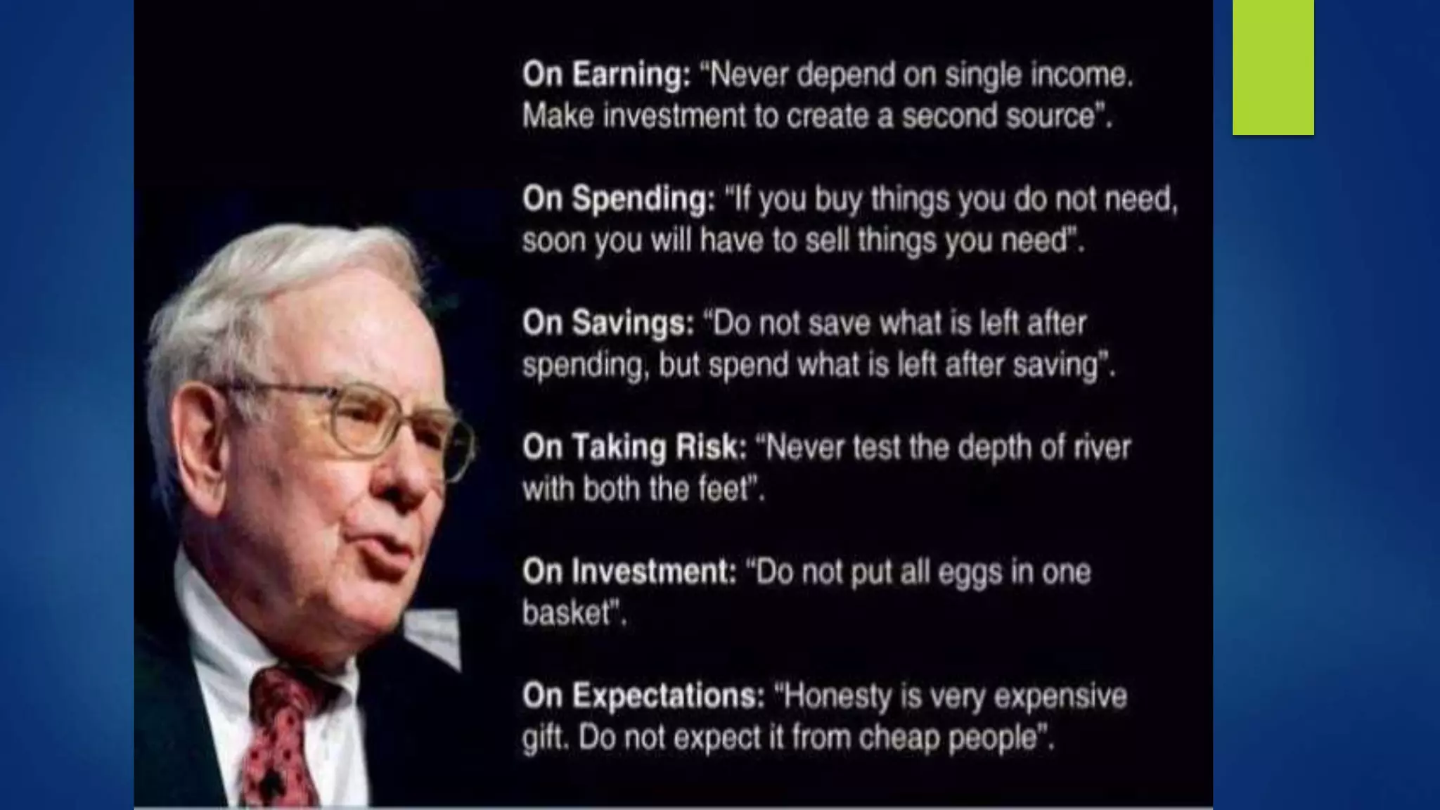Warren buffet presentation | PPTX
