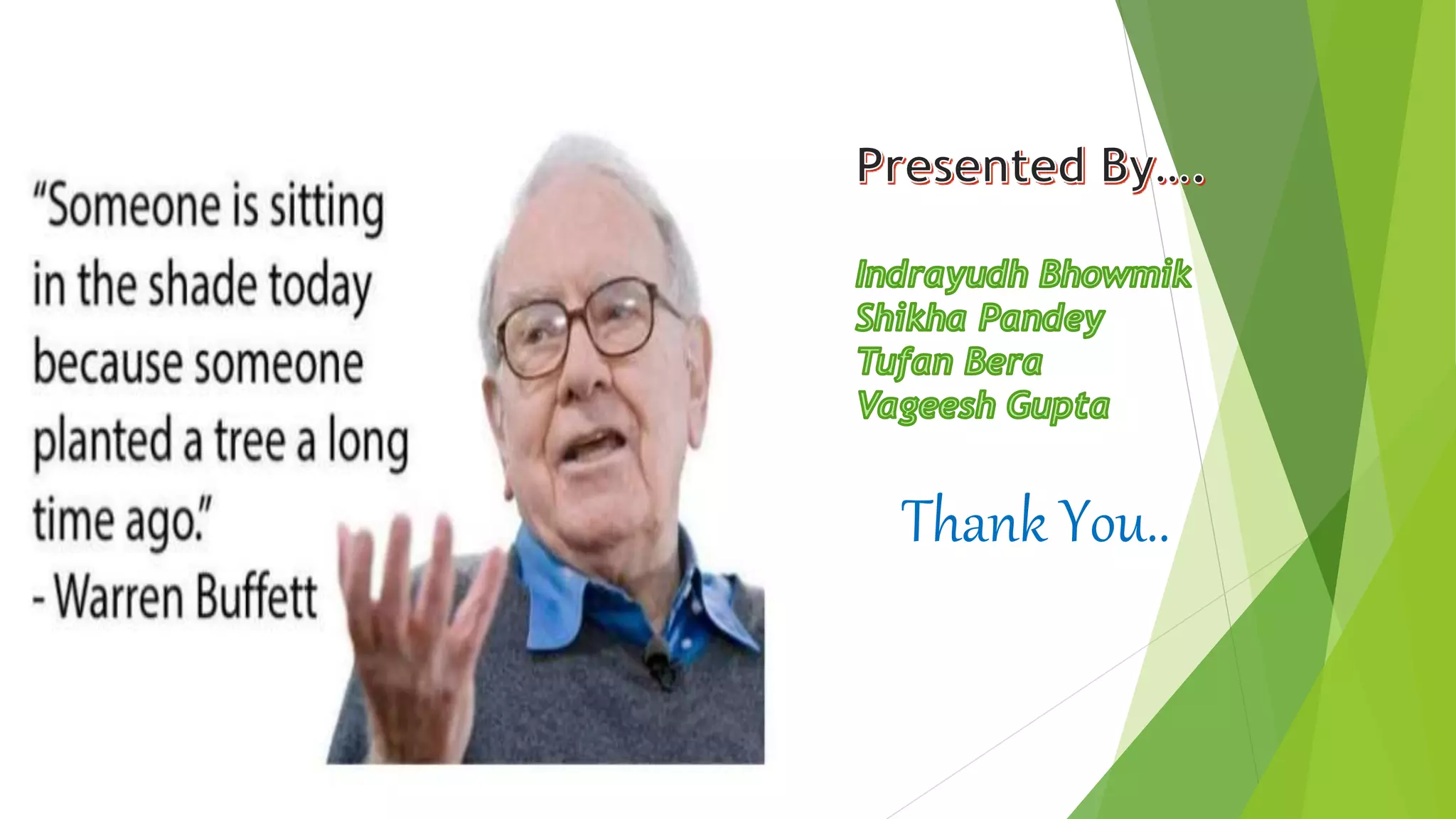 Warren Buffett :A Businessman, A Leader | PPT