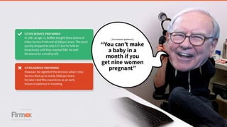 Greatest Hits & Misses by Warren Buffett | PPT