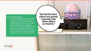 Greatest Hits & Misses by Warren Buffett | PPT