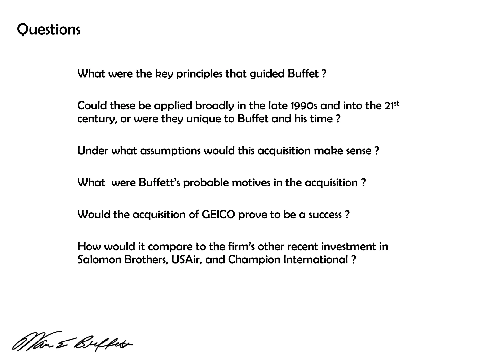 Warren e. buffet (presentation) | PPTX