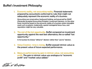 Warren e. buffet (presentation) | PPTX