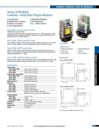 Warrick conductivity level controls complete (1) | PDF