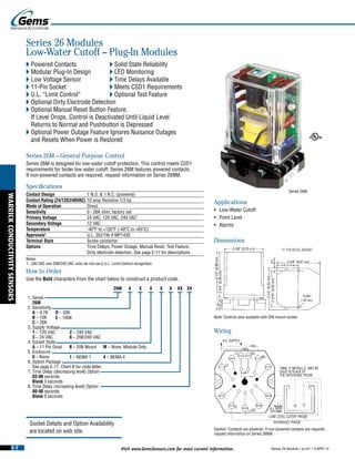 Warrick conductivity level controls complete (1) | PDF