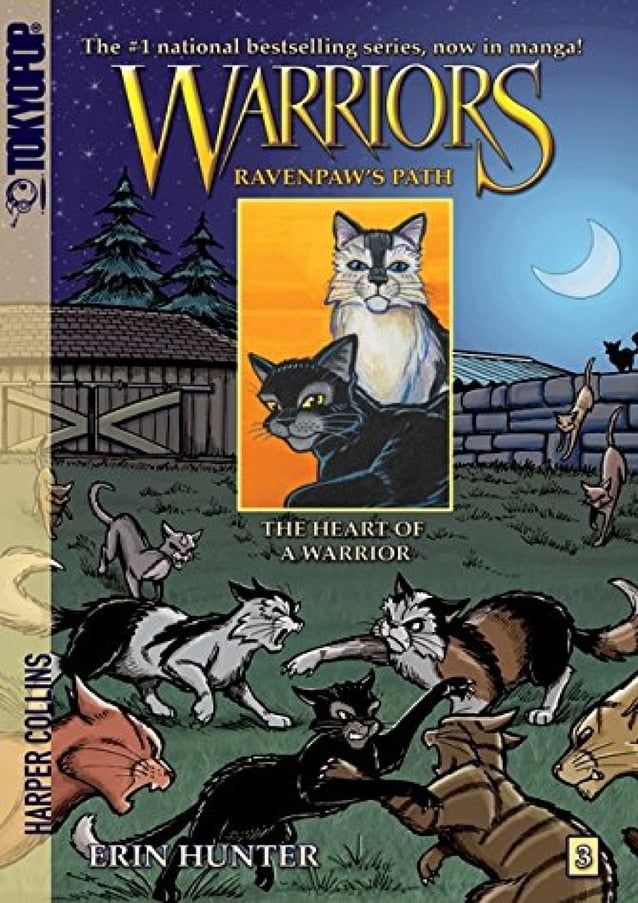 Warriors: Ravenpaw s Path #3: The Heart of a Warrior (Warriors Manga ...