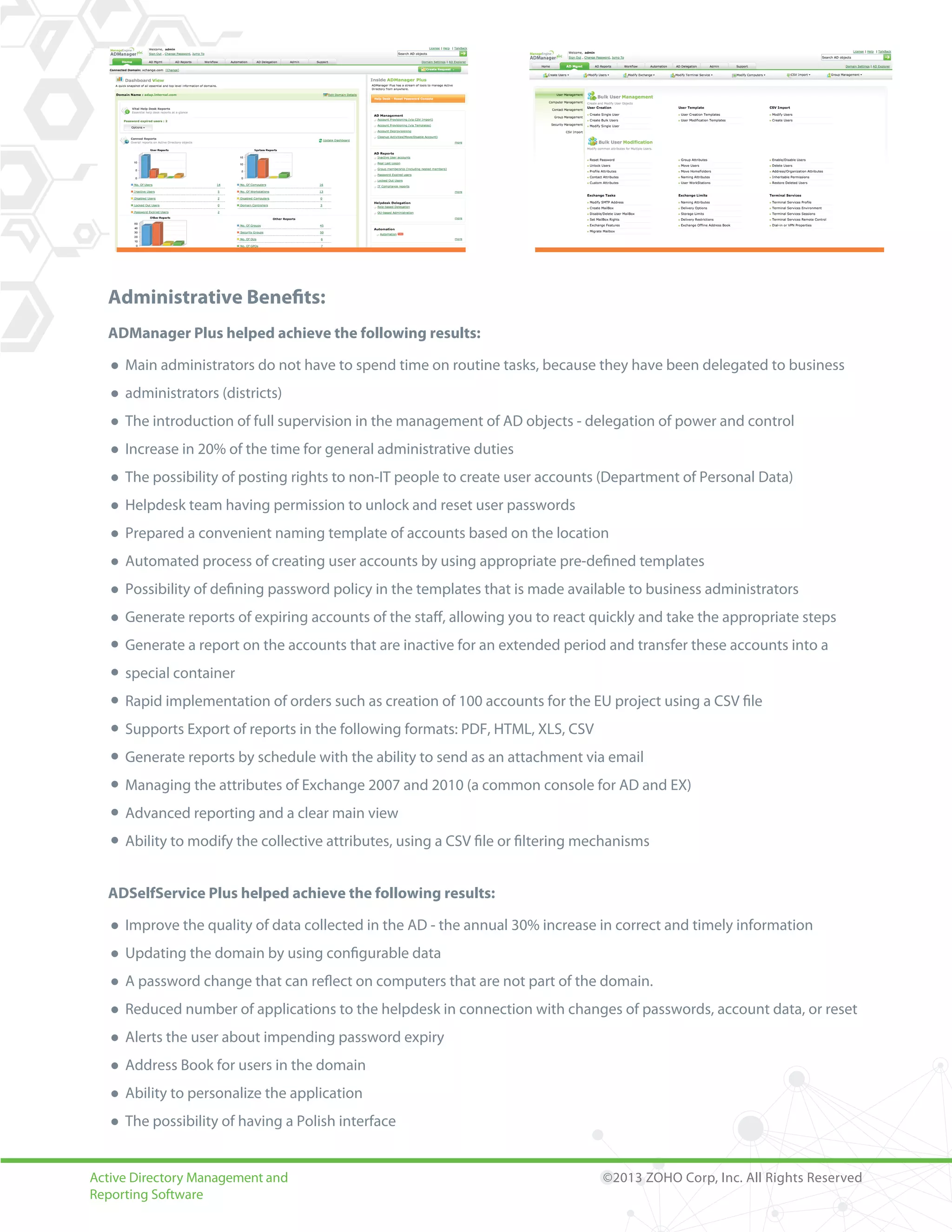 ADManager Plus helps City of Warsaw with comprehensive management of active directory | PDF ...