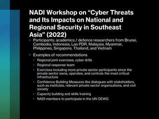 Cooperation between ASEAN military civil academic in international ...