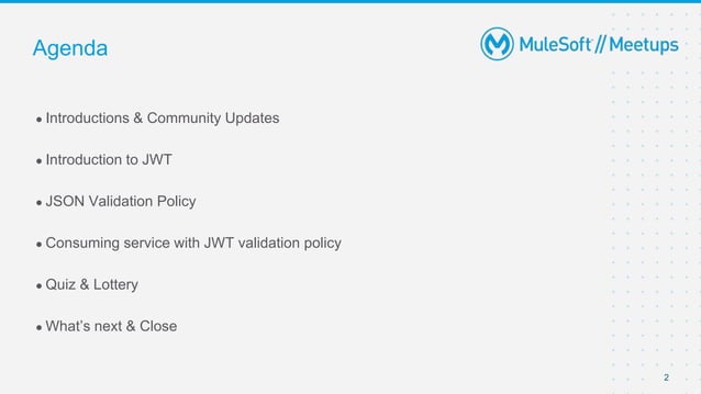 MuleSoft JWT Demystified | PPT