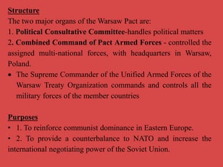 Warsaw Pact | PPT