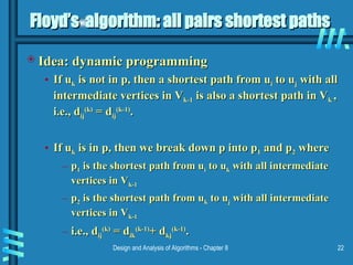 Warshalls Floyds Algorithm in Data Structure.ppt