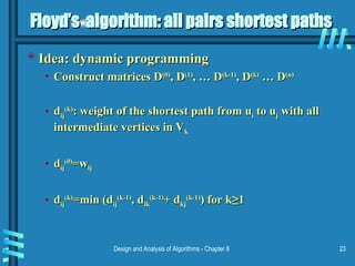 Warshalls Floyds Algorithm in Data Structure.ppt