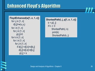 Warshalls Floyds Algorithm in Data Structure.ppt
