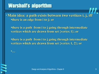 Warshalls Floyds Algorithm in Data Structure.ppt
