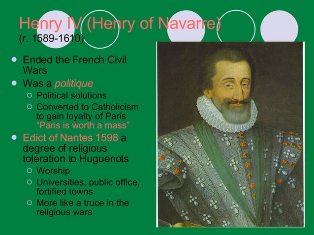 Wars Of Religion French Civil Wars | PPT | Religion & Spirituality