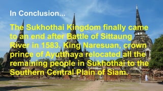 Wars of Sukhothai Kingdom | PDF