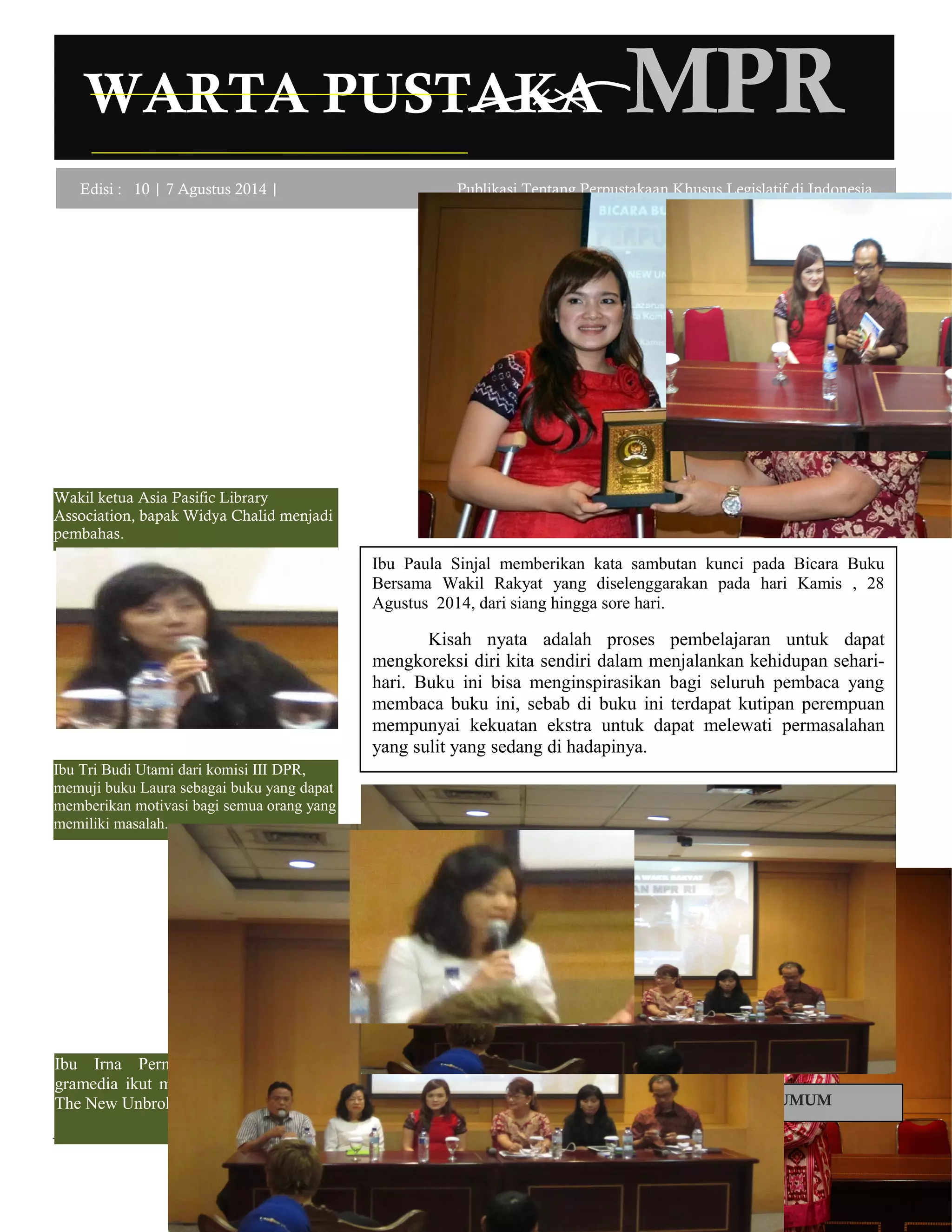 Warta pustaka September 2014 | PDF