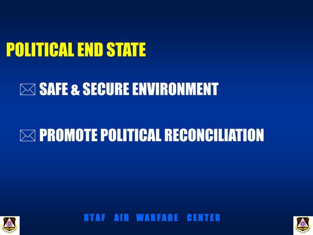 บรรยาย War termination | PPT