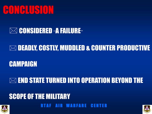 บรรยาย War termination | PPT