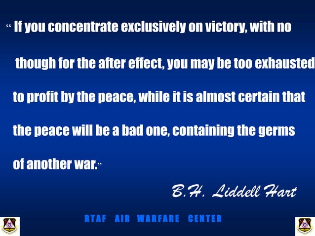 บรรยาย War termination | PPT