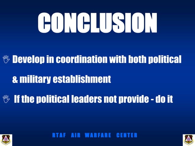 บรรยาย War termination | PPT