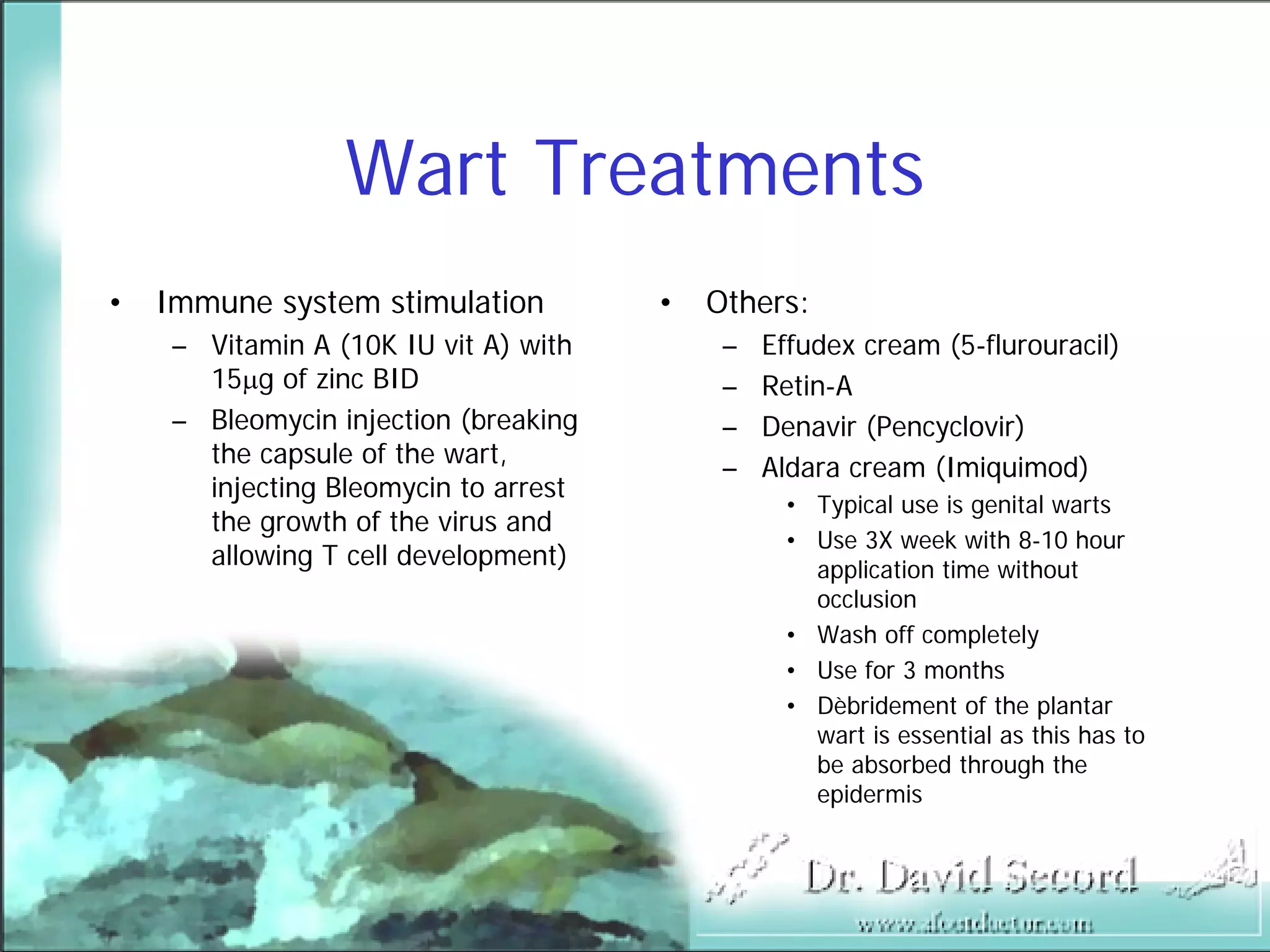 Warts And Lesions | PDF