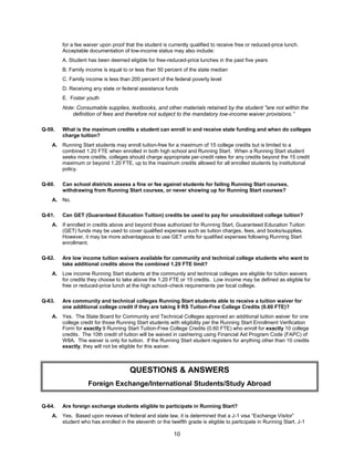 Washington State Running Start program | PDF