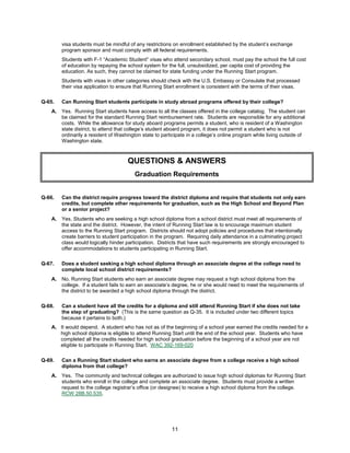 Washington State Running Start program | PDF