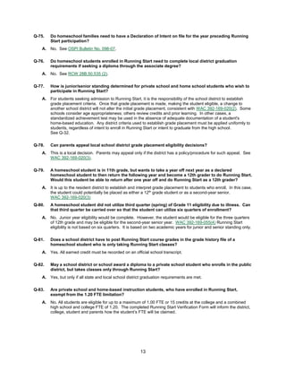 Washington State Running Start program | PDF