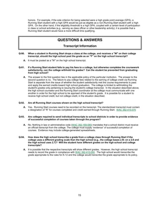 Washington State Running Start program | PDF