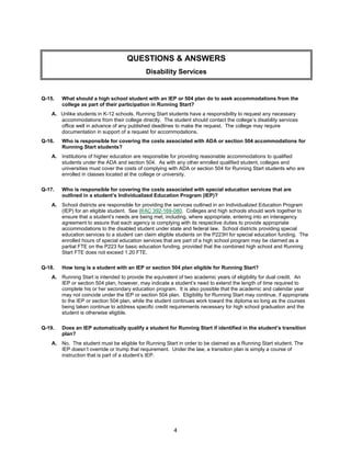 Washington State Running Start program | PDF