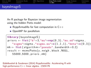 Approximate Bayesian computation for the Ising/Potts model | PPT