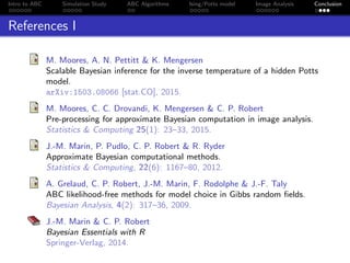 Approximate Bayesian computation for the Ising/Potts model | PPT