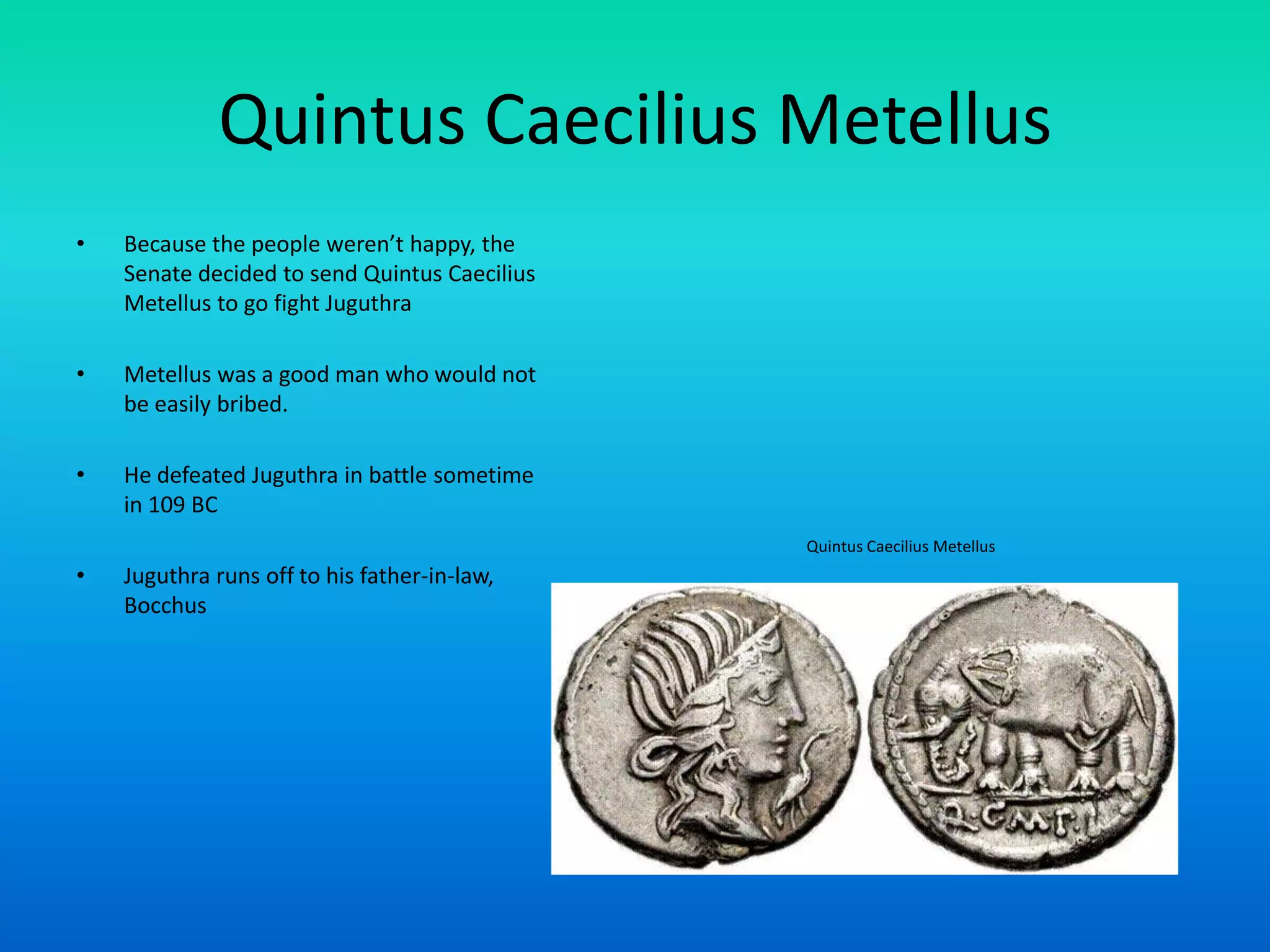 War With Jugurtha | PPTX