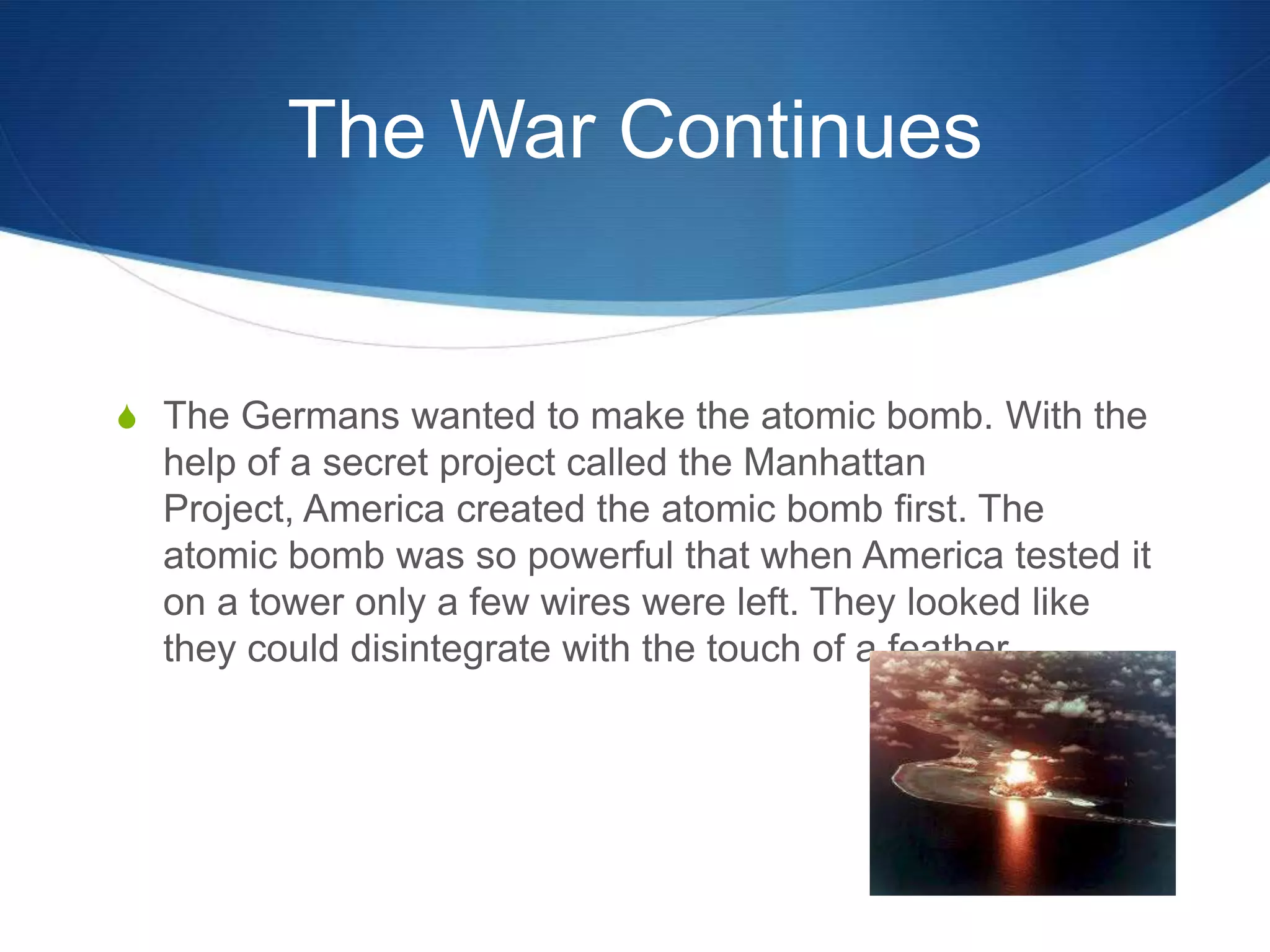 World War 2 Project by Kyle | PPT